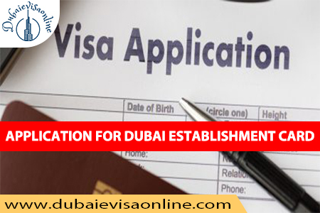 Dubai Establishment Card | Company Immigration Card Guide Uae
